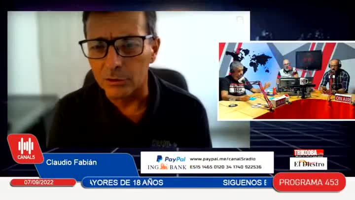 NOTICIAS INTERNACIONALES CON CLAUDIO FABIAN DE TRIKOOBA – Canal 5 Radio TV