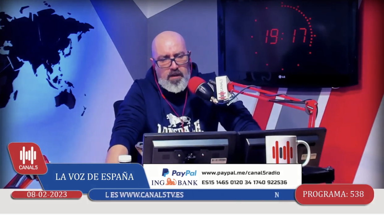 LA VOZ DE ESPAÑA Ed:538 – Canal 5 Radio TV
