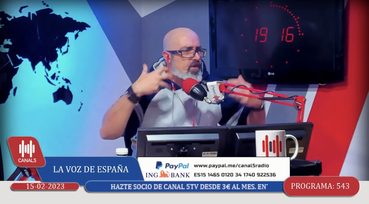 LA VOZ DE ESPAÑA Ed:543 – Canal 5 Radio TV